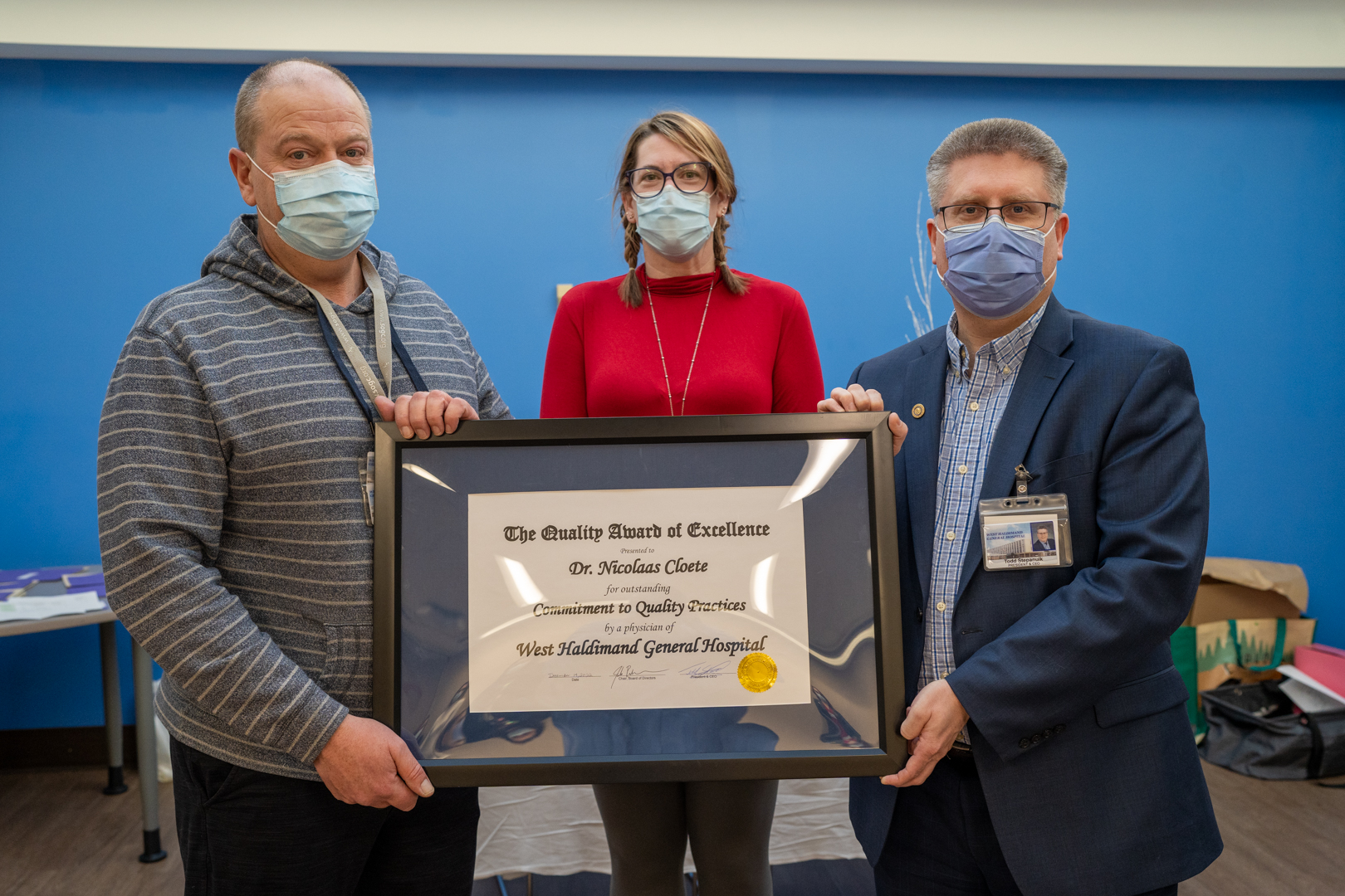 WHGH staff honoured for their dedication to patient care and teamwork ...