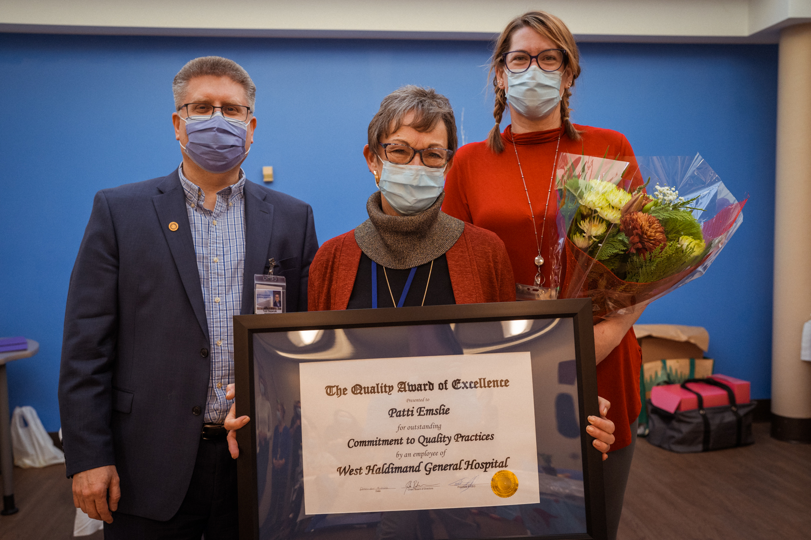 WHGH staff honoured for their dedication to patient care and teamwork ...